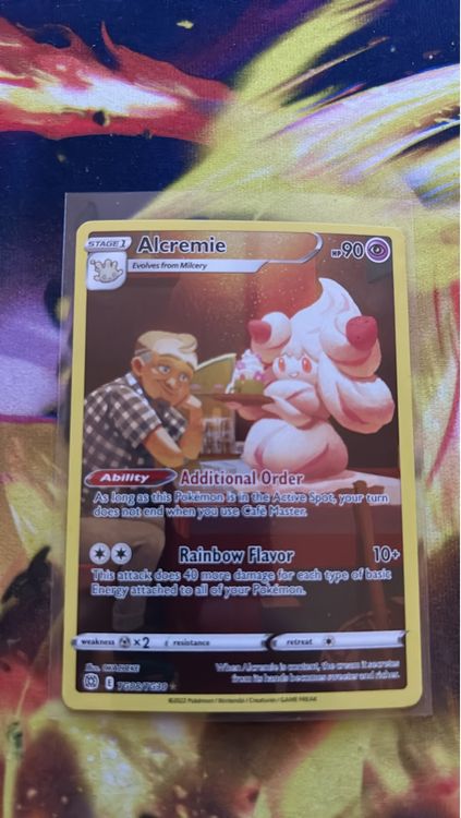 Alcremie V Pokemon Card (Neu (gemäss Beschreibung)) in Root für CHF 1 ...