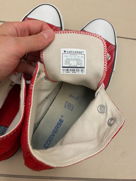 Convers All Star High Top 44 in red (Gebraucht) in Zürich für CHF 35 ...