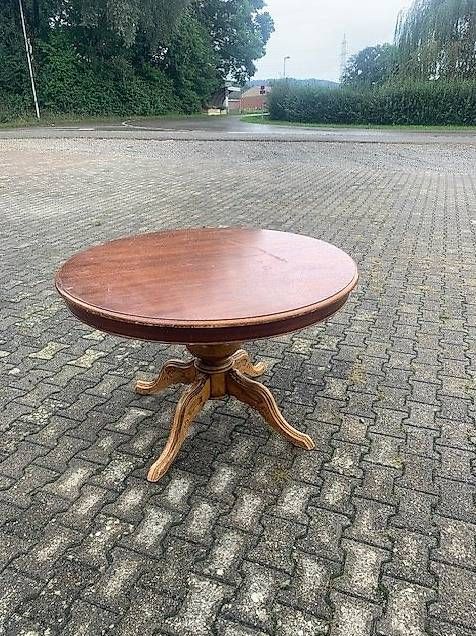 Table ronde extensible en bois massif | Kaufen auf Ricardo