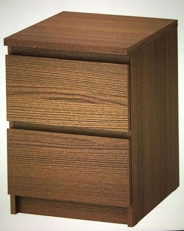 Malm Kommode Braun
