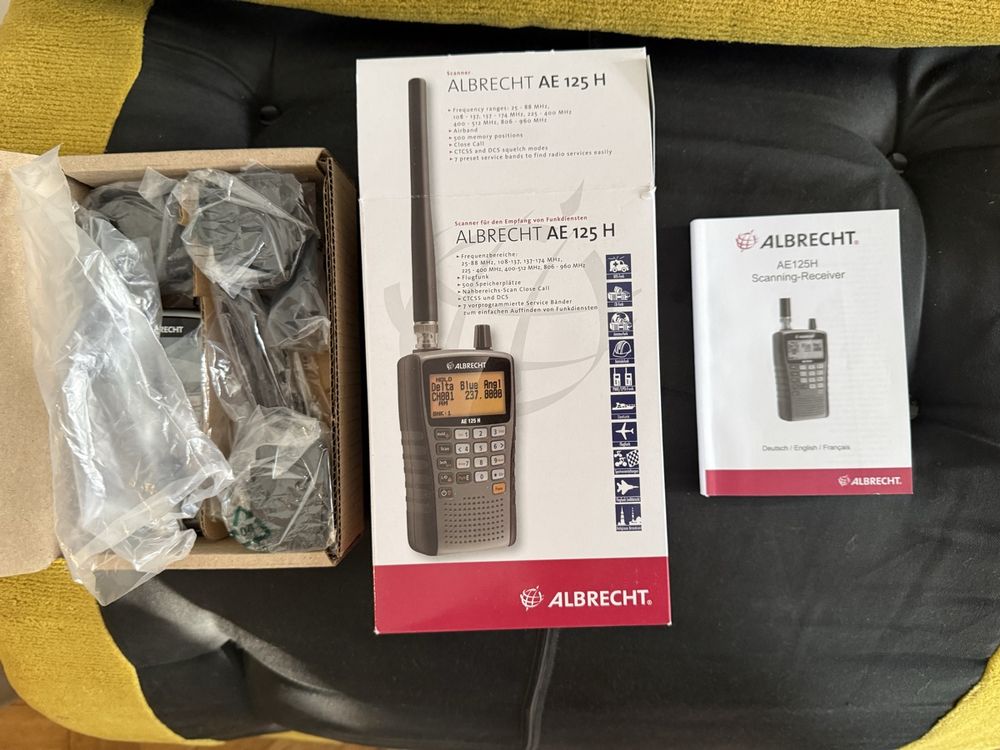 Albrecht AE 125 H Scanner Funkgerät - Neuwertig (Neu und ...