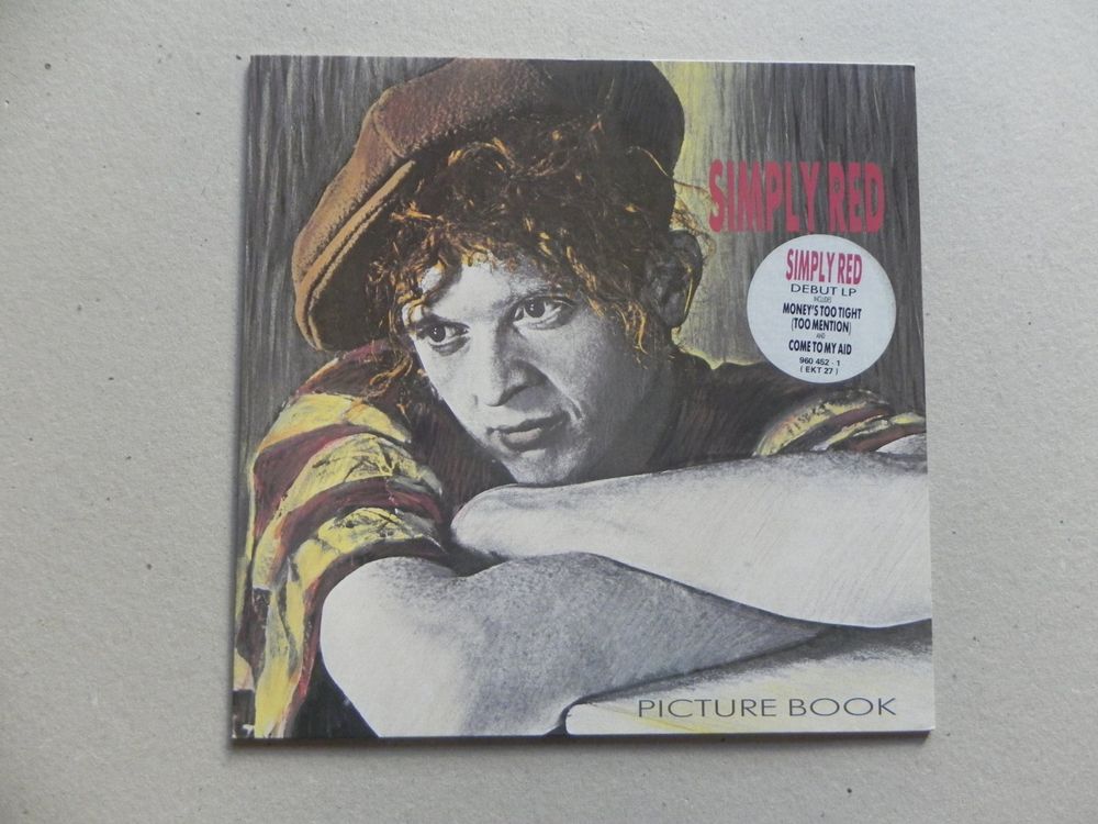 LP brit. Synth. Pop Soul Band Simply Red 1985 Picture Book (Gebraucht ...