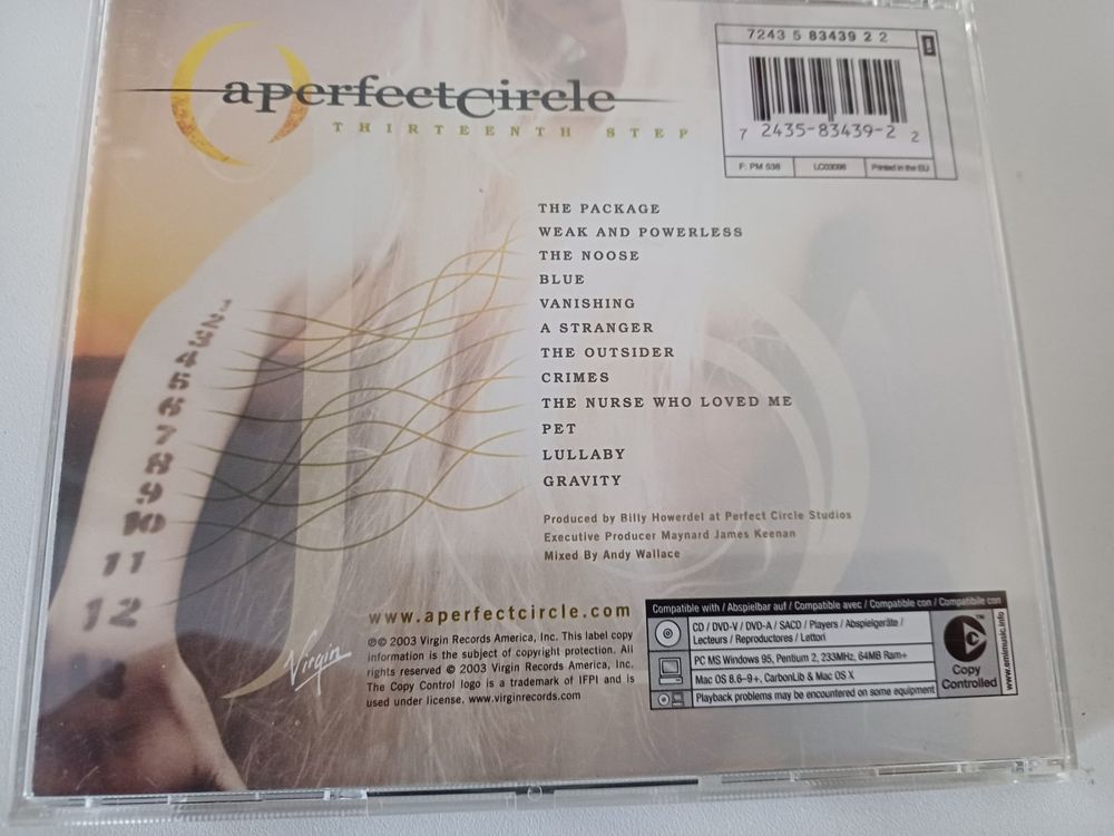 CD A Perfect Circle Thirteenth ( USA Progressive- Rock ) (Gebraucht) in ...