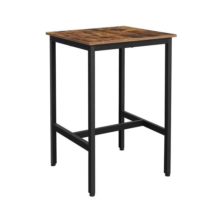Stehtisch Bartisch hoher Esstisch Stahlgestell 60x60 HELIOS (Neu und ...