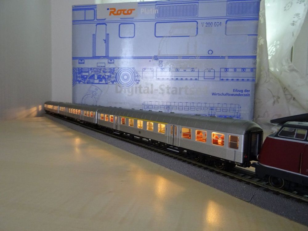 ROCO 41250 Digital DB V200 3 Silberlinge (Neu (gemäss Beschreibung)) in ...
