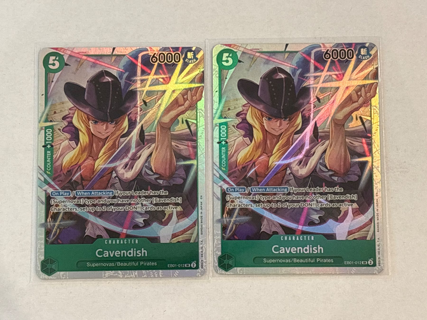 One Piece TCG CARDS EB01-012 ENG (Gebraucht) in Schaffhausen für CHF 9 – mit Lieferung auf ...