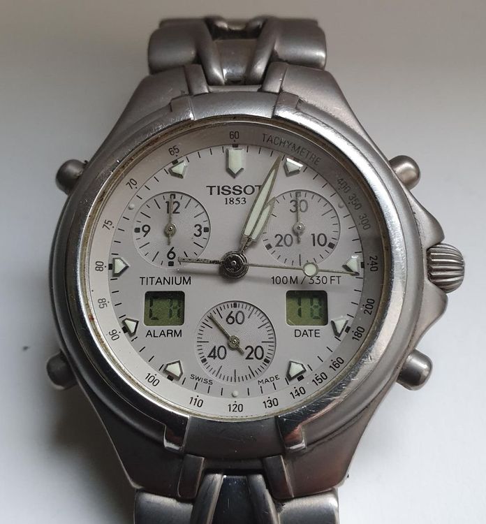 Tissot Titanium GMT Chronograph - Alarm | Kaufen auf Ricardo