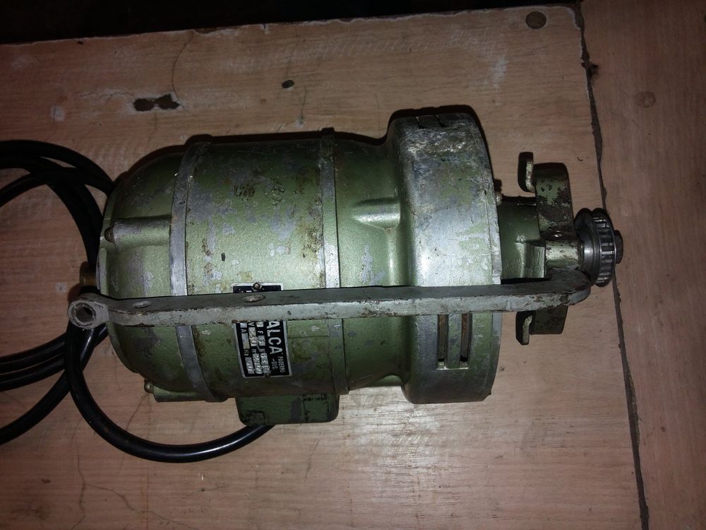 Industrienähmaschinenmotor Alca 380 Volt mit Kupplung (Gebraucht) in ...