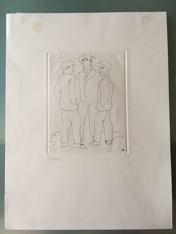 Karl Geiser Radierung handnummeriert | Kaufen auf Ricardo