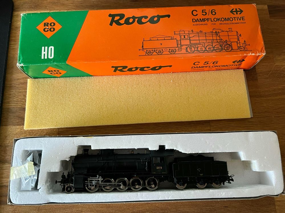 Roco 14111A- C5/6 Dampflokomotive (D'occasion) à Buchrain pour CHF 46 ...