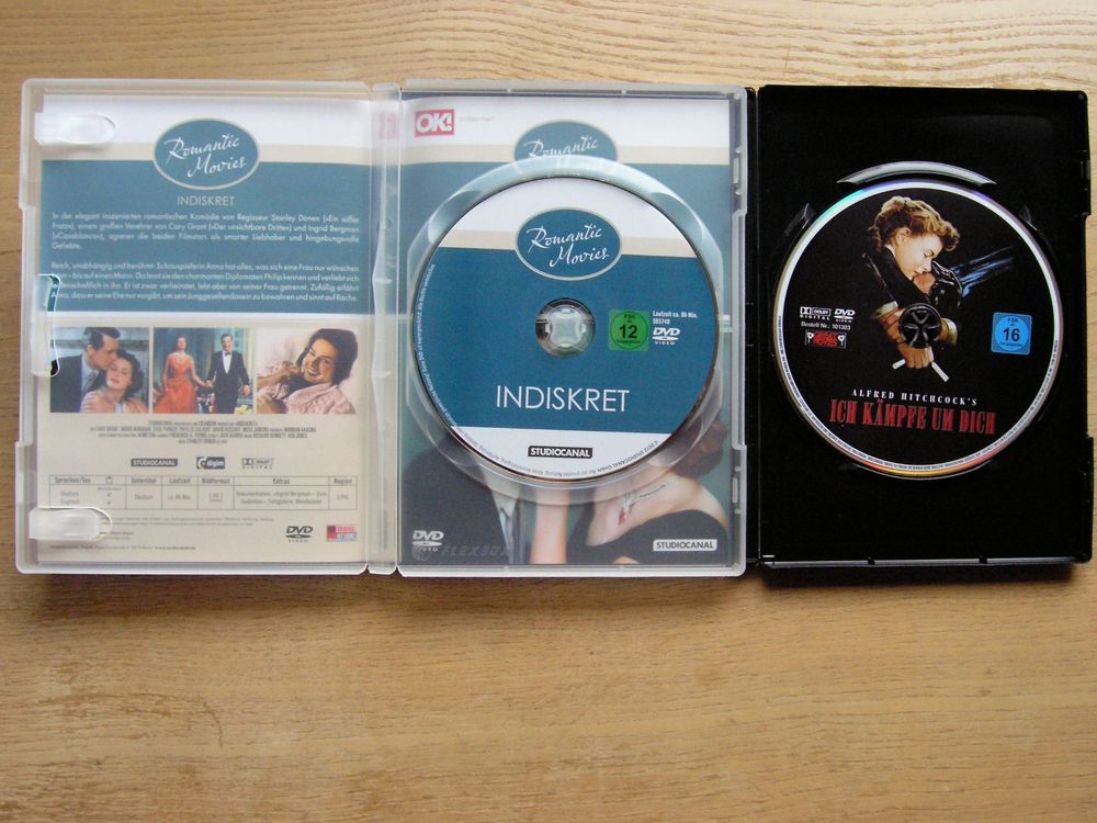 INGRID BERGMAN 2 DVD Set /INDISKRET & ICH KÄMPFE UM DICH (Gebraucht) in Zuzwil SG für CHF 9.5 ...