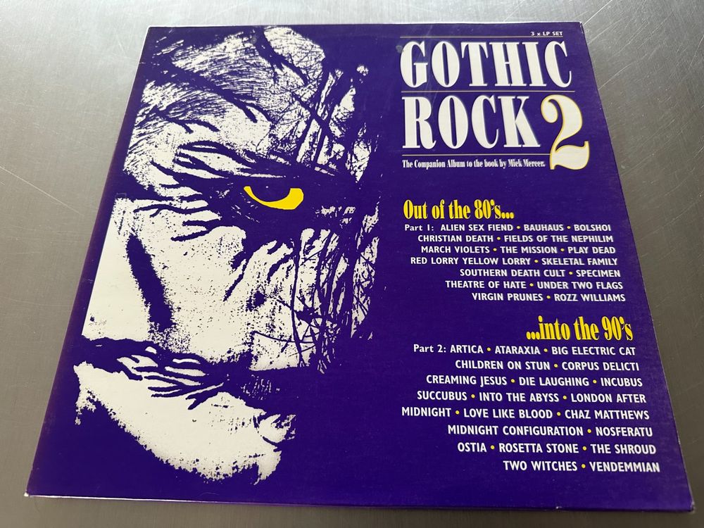 GOTHIC ROCK 2 - 3LPS Out of the 80's... ...Into the 90's | Kaufen auf ...