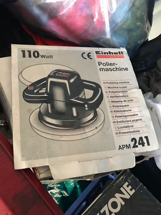 Auto Poliermaschine. Einhell APM 241 | Kaufen auf Ricardo