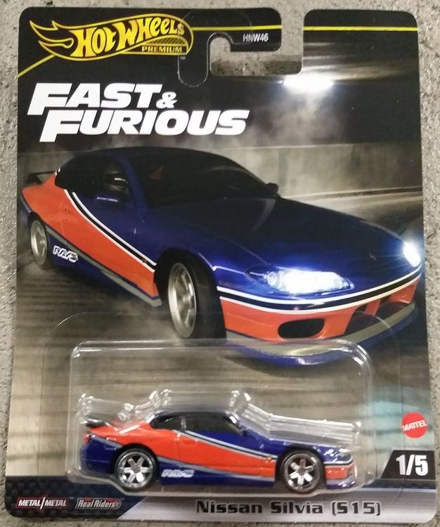 Hot Wheels Premium Fast & Furious Nissan Silvia S15 Mona (Neu und ...