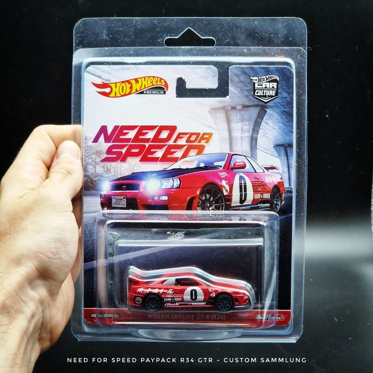 Hot Wheels Need For Speed Payback GTR R34 Special 1 of 1 | Acheter sur ...