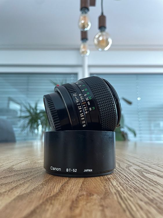 Canon FD 50 mm f/1.2 Objektiv, sehr guter Zustand | Kaufen auf Ricardo