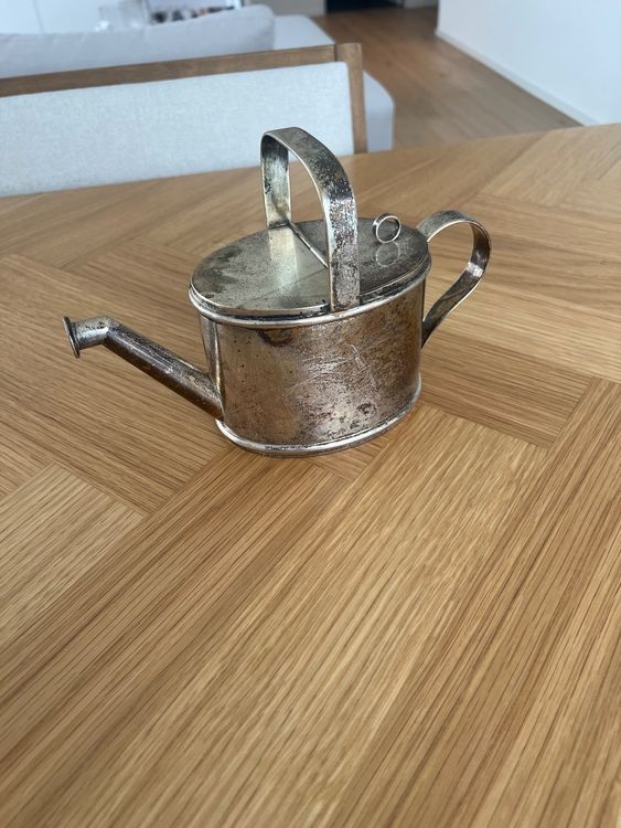 Alte Silber Giesskanne aus 800 Silber 488g | Kaufen auf Ricardo