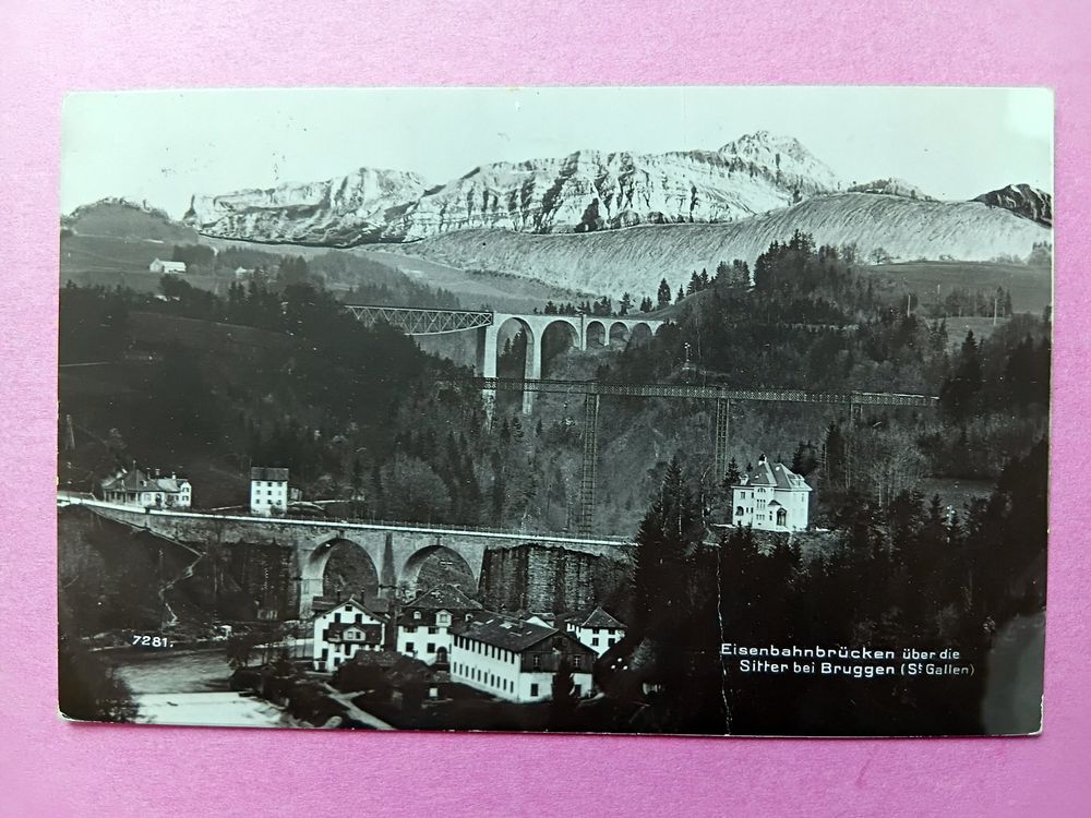 Eisenbahnbrücken über die Sitter bei Bruggen (Gebraucht) in Birrwil für ...