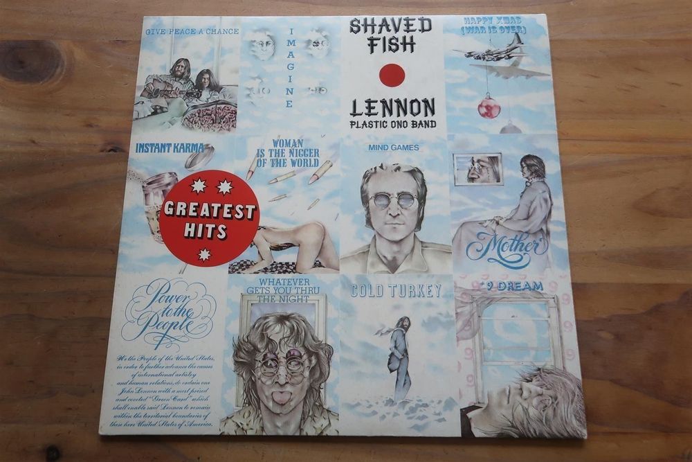JOHN LENNON - SHAVED FISH - VINYL LP | Kaufen auf Ricardo
