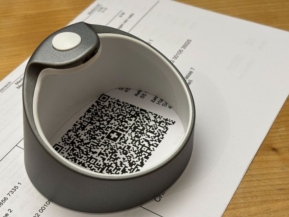 Pay Eye von Crealogix zum Erfassen von QR-Rechnungen | Acheter sur Ricardo