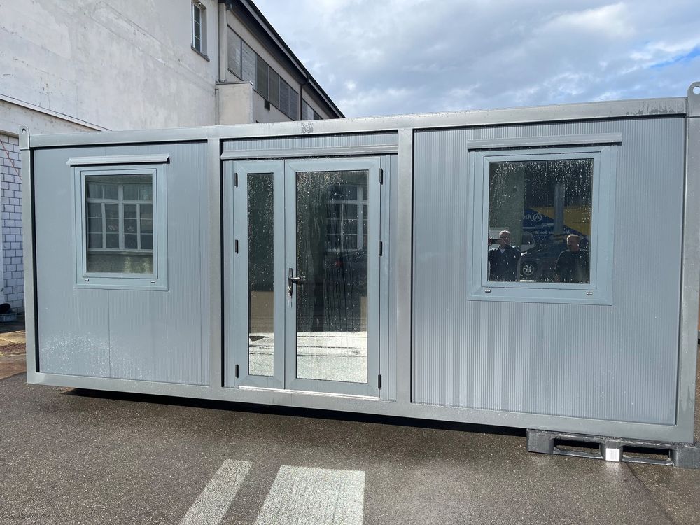 Bürocontainer / Hofladen / Baucontainer 6m SOFORT VERFÜGBAR (Neu (gemäss Beschreibung)) in ...