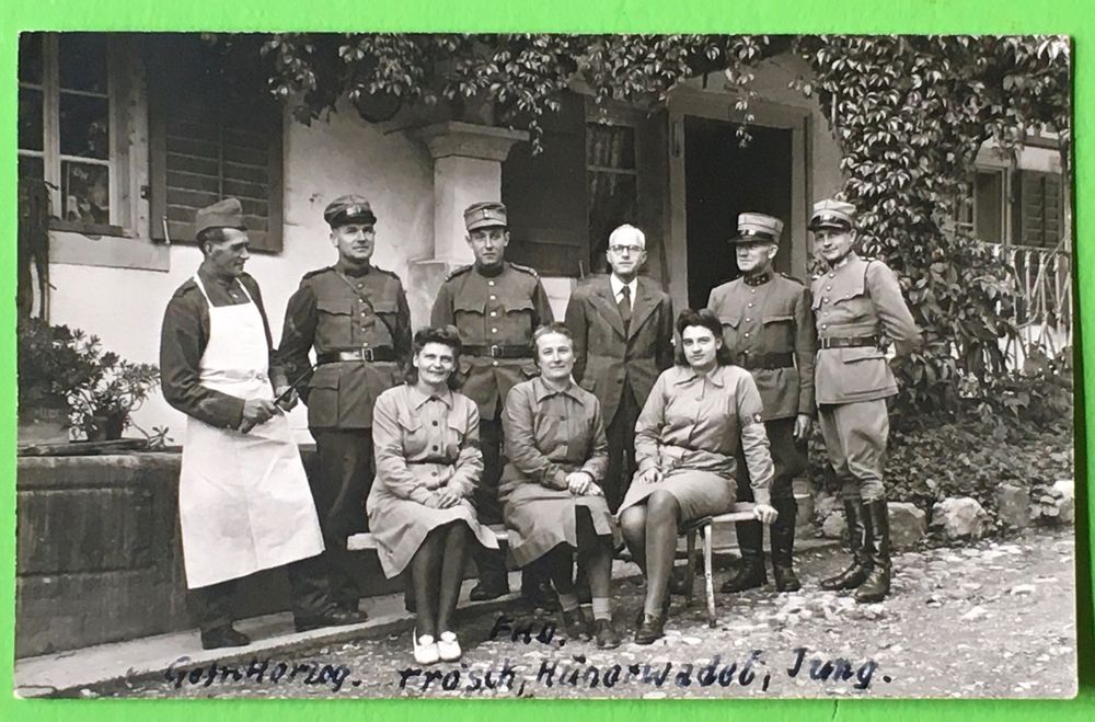 Alte AK Flüchtlingslager Wengi-Bad, 1944 | Kaufen auf Ricardo