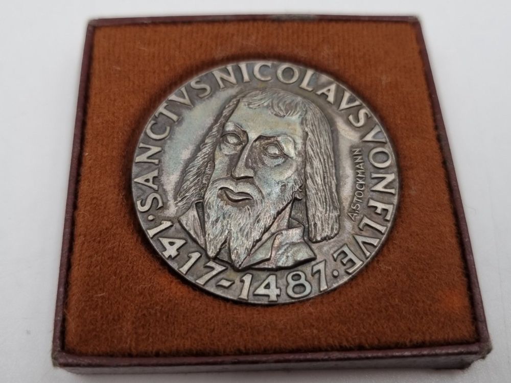 Münze Sanctus Nicolaus von Flue 1417 - 1487 Silber | Kaufen auf Ricardo