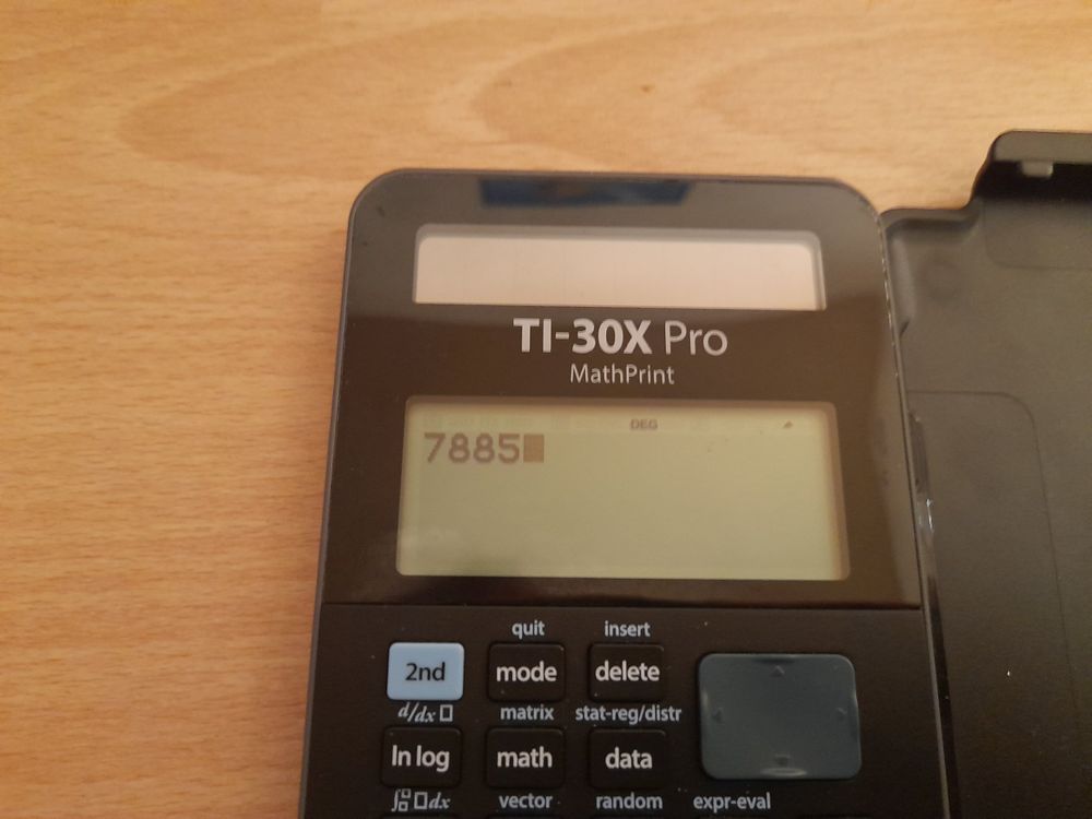 Texas Instruments TI-30X Pro MathPrint Rechner (Gebraucht) in Lustmühle ...