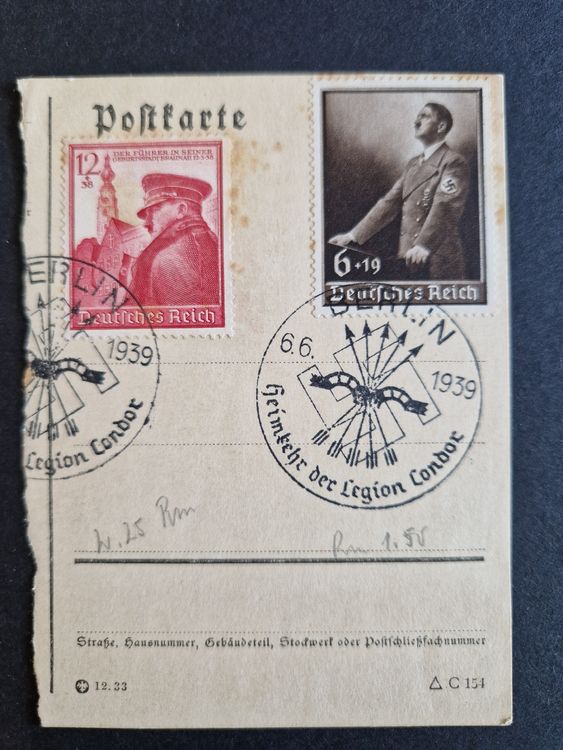 Deutsches Reich Briefmarken, Adolf Hitler (Gebraucht) in St. Gallen für ...