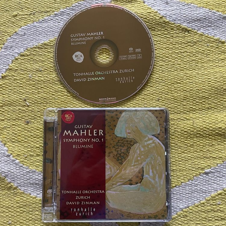 GUSTAV MAHLER-HYBRID CD SYMPHONY NO.1 BLUMINE DAVID ZINMAN | Kaufen auf Ricardo