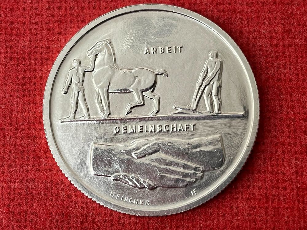 5 Franken Gedenkmünze 1936 Silber TOP (Gebraucht) in Ormalingen für CHF 25.95 – mit Lieferung ...