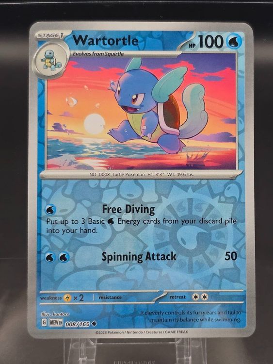 Wartortle [Reverse Holo] #8 MEW 151 NM / 🇬🇧 (D'occasion) à COINTRIN pour CHF 2 – avec livraison ...