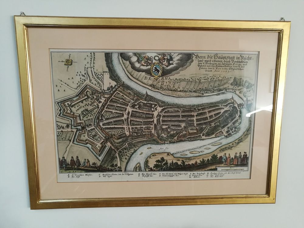 Matthäus Merian Kupferstich 1638 (Gebraucht) in Thun für CHF 290 – nur ...