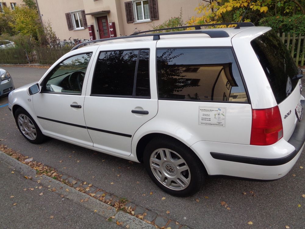 VW GOLF KOMBI FRISCH AB MFK (Gebraucht) in Winterthur für CHF 1700 ...