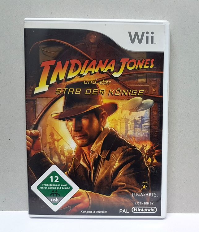 Indiana Jones und der Stab der Könige Wii (Gebraucht) in Schüpfheim für ...