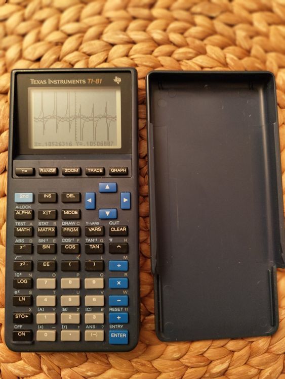 Calculatrice graphique scientifique Texas Instrument TI-81 | Kaufen auf ...