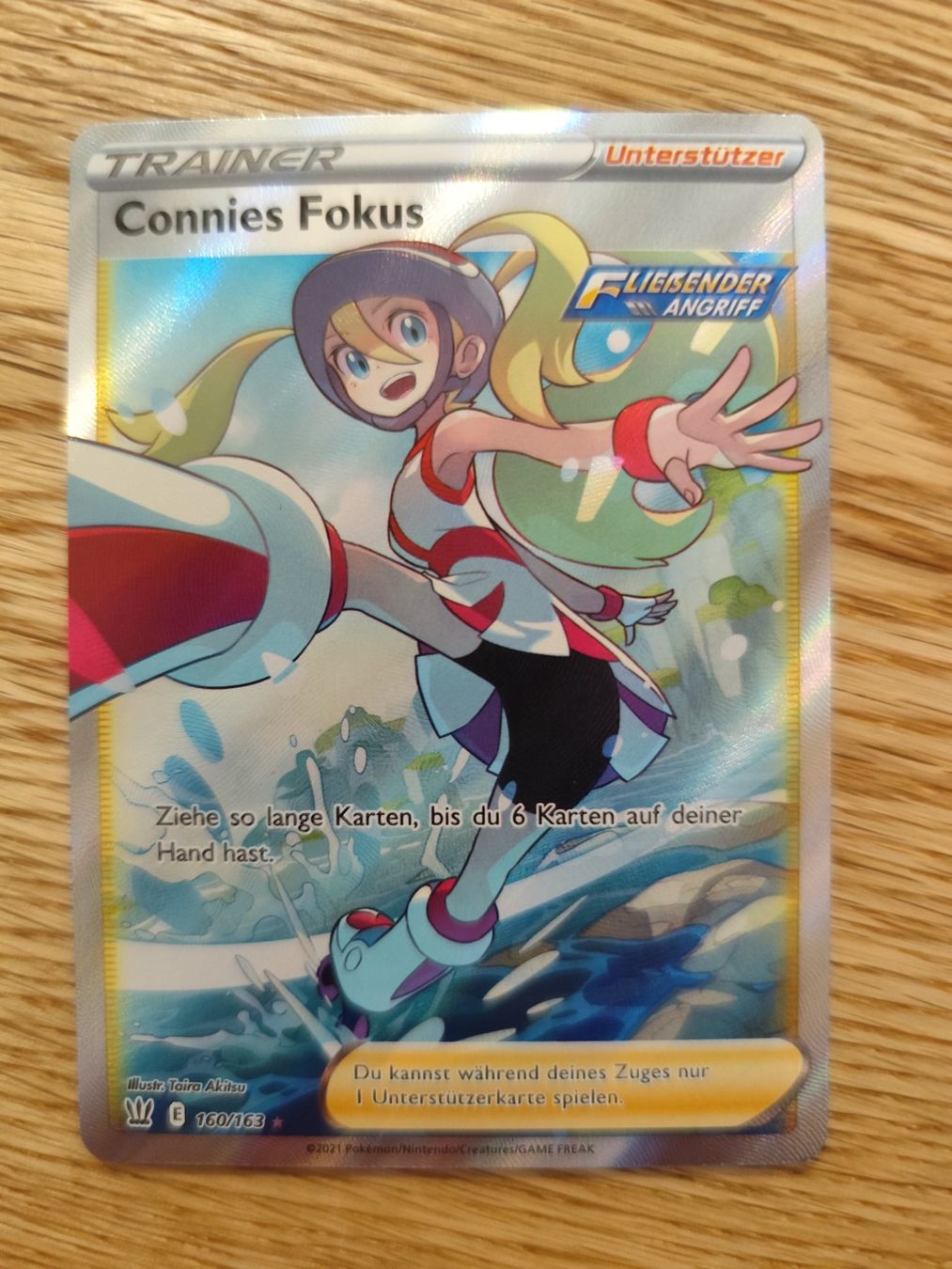 Pokemon Connies Fokus Battle Styles Fullart Character holo (Neu (gemäss ...