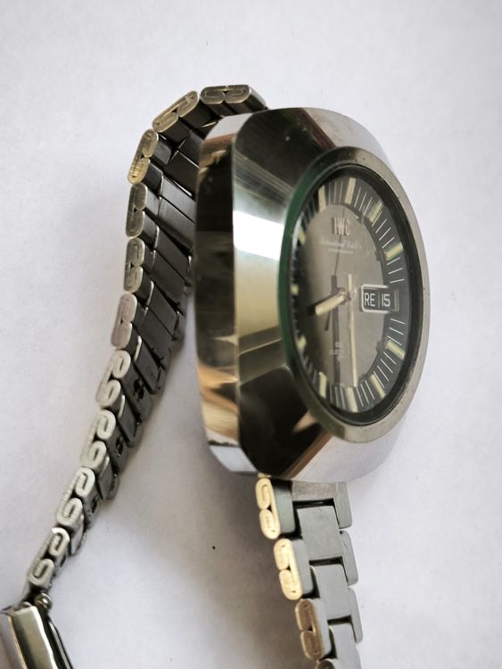 IWC Schaffhausen Electronic Herrenuhr Tag/Datum Vintage top (Gebraucht ...