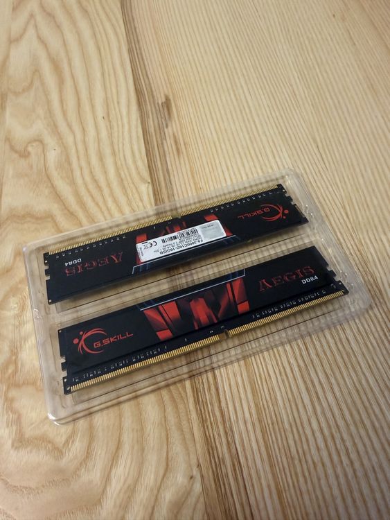 G.Skill Aegis 2x 8GB, 3000 MHz, DDR4-RAM, DIMM (Gebraucht) in Oetwil am ...