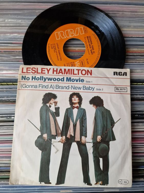 7" SINGLE LESLEY HAMILTON - NO HOLLYWOOD MOVIE | Kaufen auf Ricardo