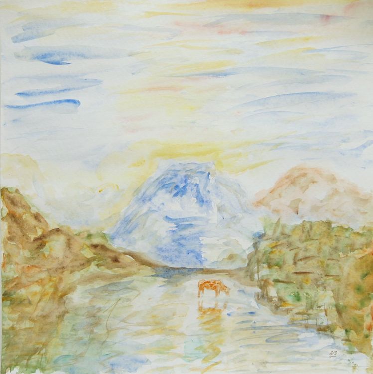 Aquarell: Nach William Turner (Neu (gemäss Beschreibung)) in Fribourg für CHF 15 – mit Lieferung ...