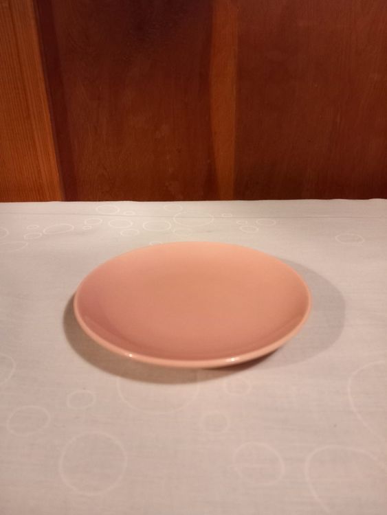 Vintage Pastell Teller von Melitta, Rosa, Top Zustand! (Gebraucht) in ...