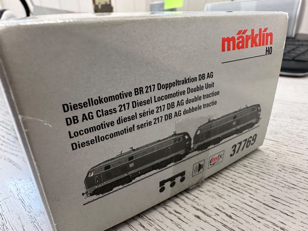 Märklin 37769 DB BR 217 Doppeltraktion mfx (Gebraucht) in Lupsingen für ...
