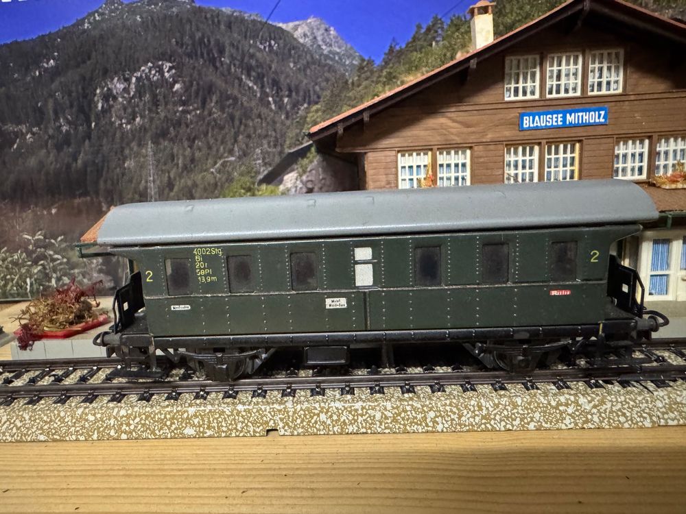 Märklin H0 4002 - Privatbahn 2. KL Bi 4002 Stg (Gebraucht) in ...