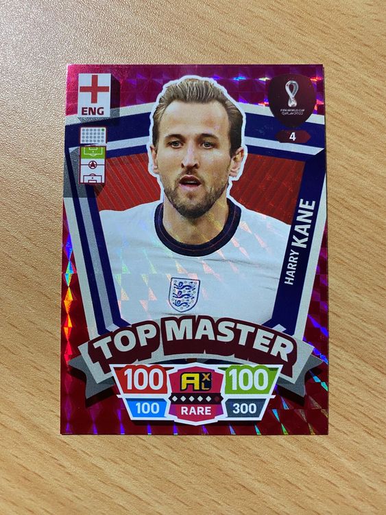 Panini World Cup 2022 Top Master Harry Kane ENG | Kaufen auf Ricardo