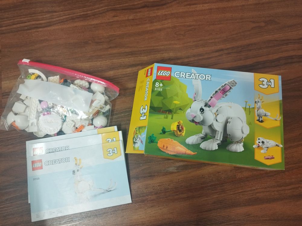 LEGO (31133) Creator 3-in-1 Weisser Hase (Gebraucht) in Buchrain für ...
