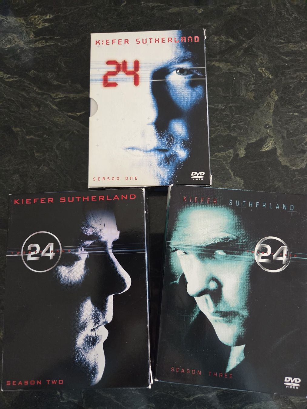 DVD-Box 24, Staffel 1-3, Kiefer Sutherland, Top Zustand! (Gebraucht) in ...