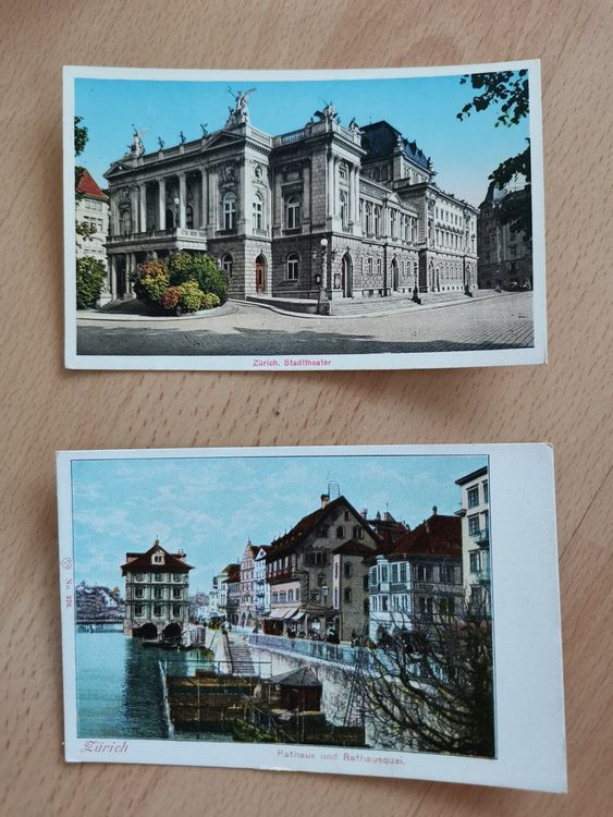 Stadt Zürich, Set von 7 Postkarten | Kaufen auf Ricardo
