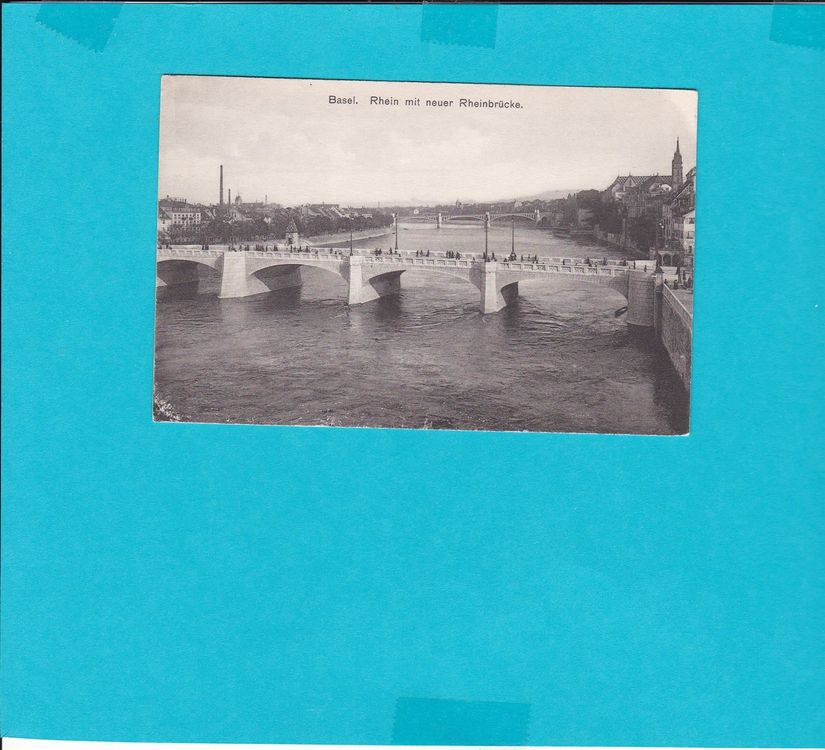 Basel-Rhein mit neuer Rheinbrücke | Kaufen auf Ricardo