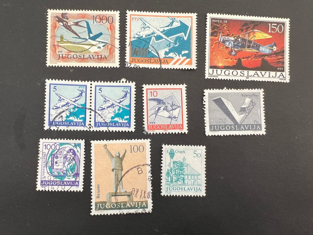 Jugoslawien kl. Lot mit Flugpost Super (E470) | Kaufen auf Ricardo